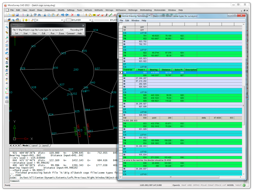 MicroSurvey CAD Features - MicroSurvey Software