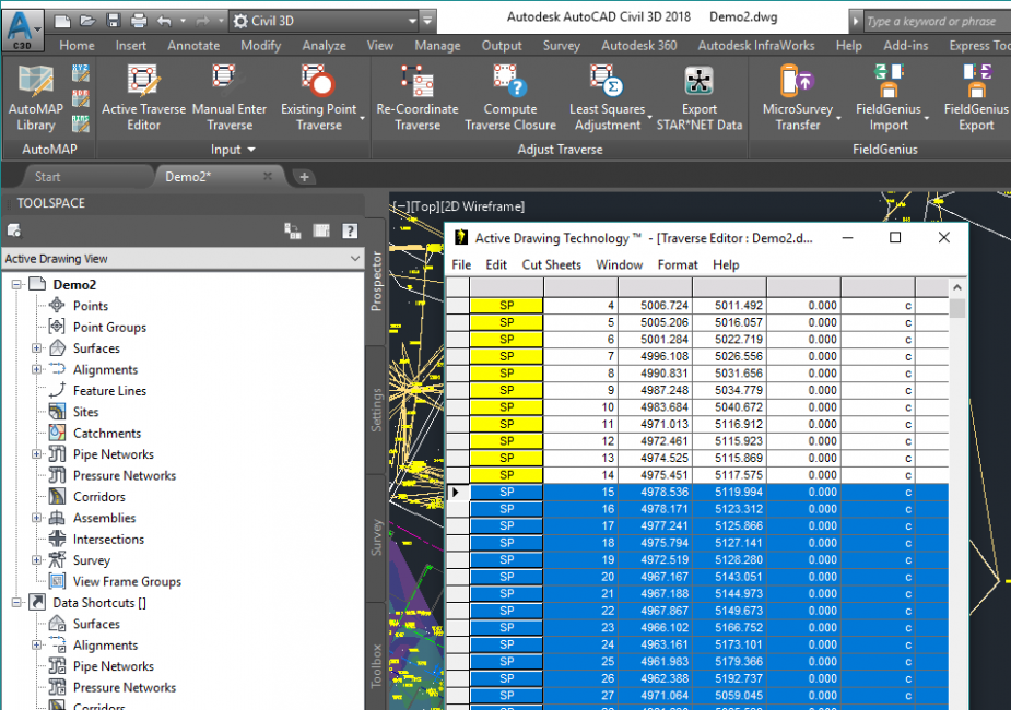 Features - MicroSurvey Software