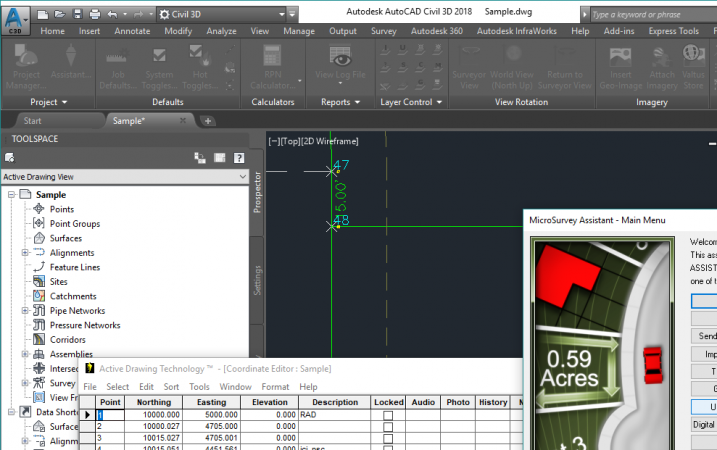 Features - MicroSurvey Software