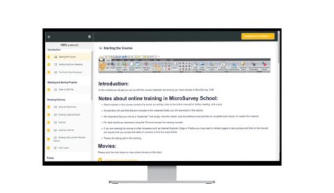 Training - MicroSurvey Software