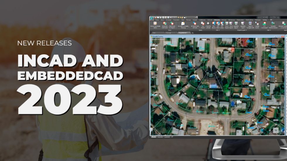 inCAD and embeddedCAD 2023 Released - MicroSurvey Software